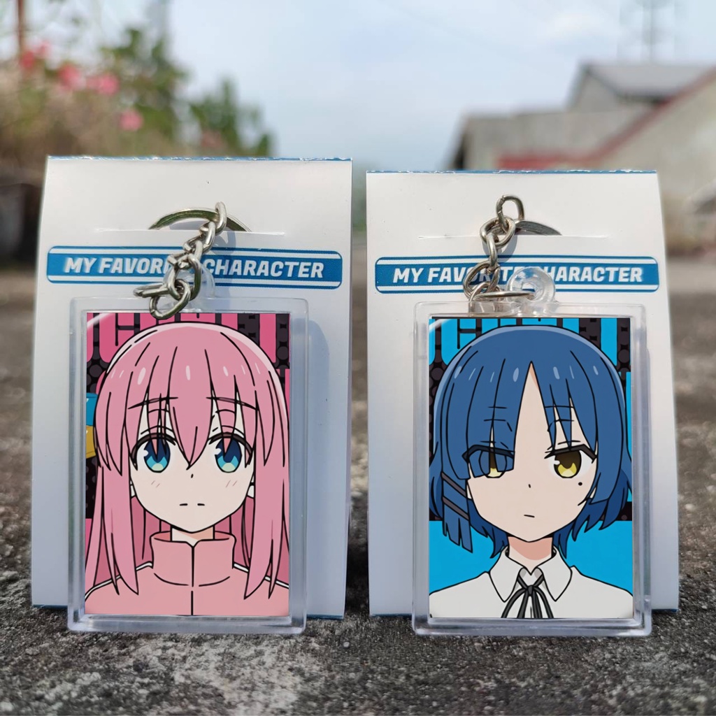 GANTUNGAN Keychain Bocchi the Rock! - Gotou Hitori Anime Keychain ...