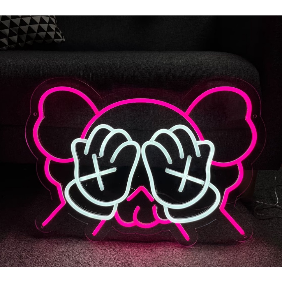Kaw Neon Sign Led Anime Neon Sign Custom Neon Sign Kaw Wall Art ...