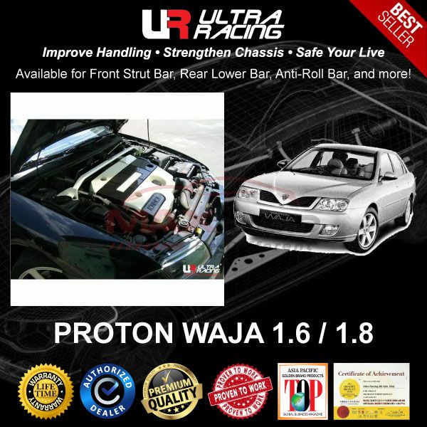 PROTON WAJA ULTRA RACING Stabilize Safety Front Rear Strut Anti-Roll ...