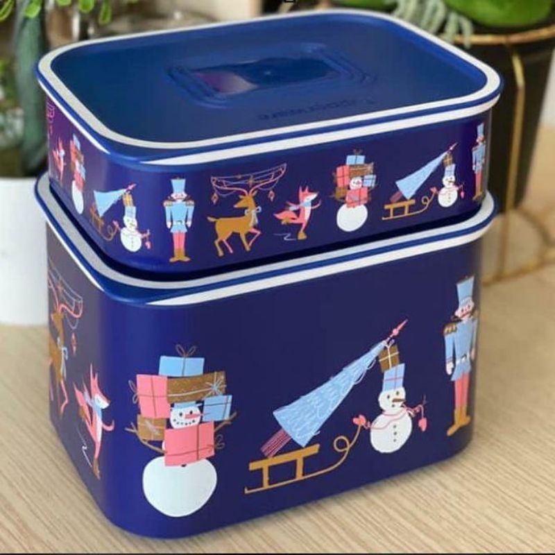 Tupperware Limited Edition Winter Fantasy Set Airtight Liquid Tight ...