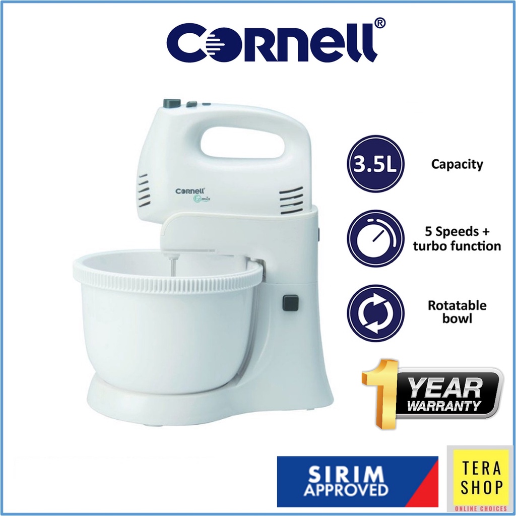 Cornell CSM-S8008HP 3.5L Stand Mixer 5 Speed | Shopee Malaysia