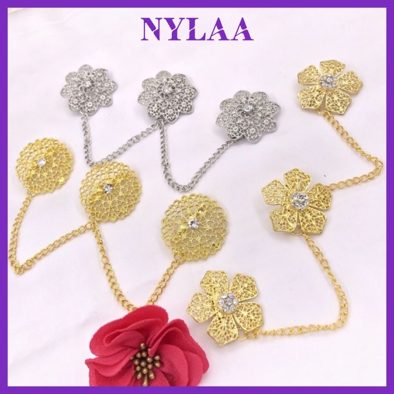 BROOCH DOKOH KEBAYA BUDAK TRADISIONAL KERONGSANG DOKOH KEBAYA BUDAK ...