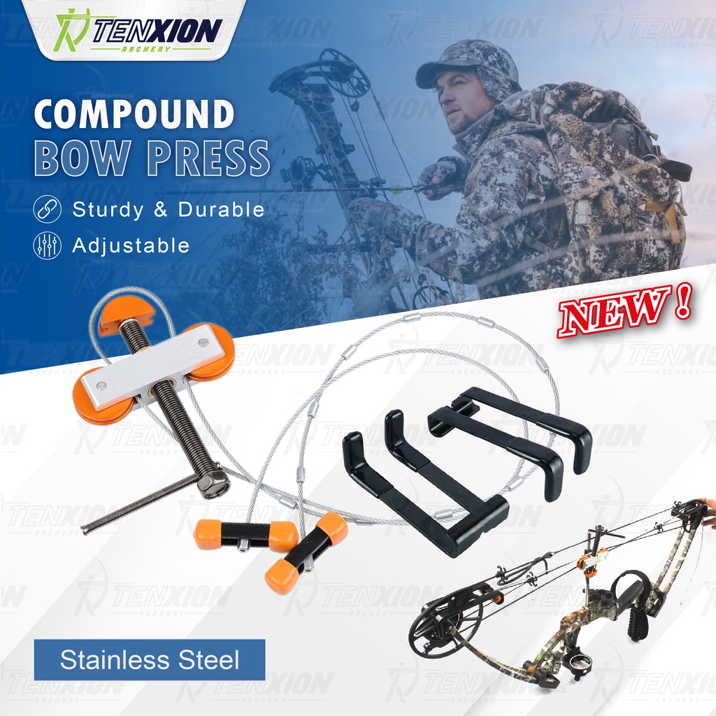 TenXion Archery Portable compound bow press string replacement ...
