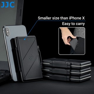 JJC Memory Card Case Slim Flash Card Storage Holder for SD Micro SD ...