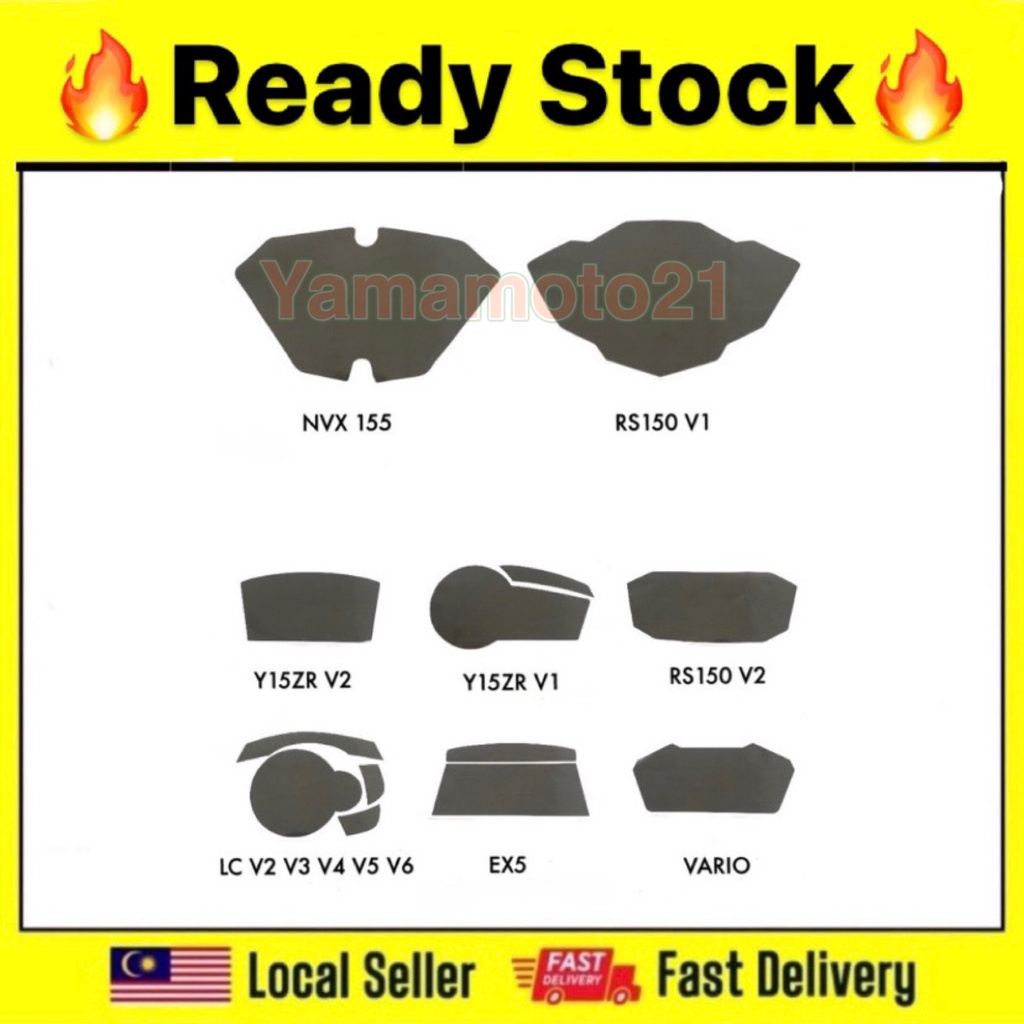 Meter Tinted Hitam Yamaha Y15zr Y16 ADV150 NVX155 RSX150 Honda RS150 V1 ...