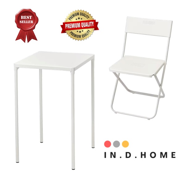 [ IKEA ] FEJAN - 💥 Outdoor Table & Chair Balcony Meja Besi Foldable ...