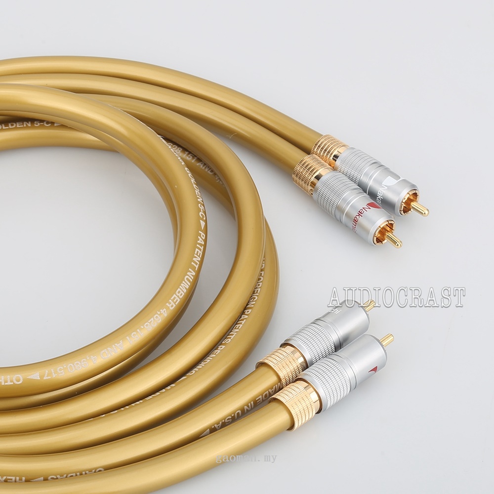 Hifi audio cables Cardas HEXLINK GOLDEN 5C audio cable Amplifier CD DVD ...