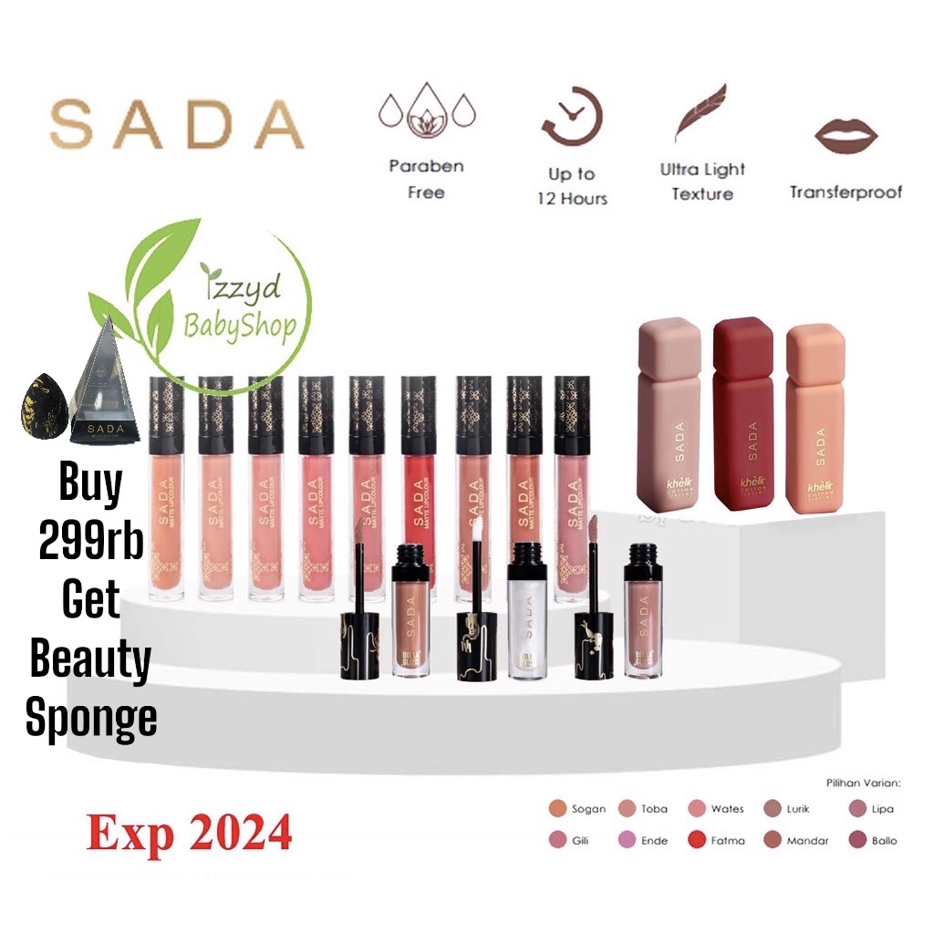 Sada by Cathy Sharon khelir cotton lip tint liquid matte lip tint ...