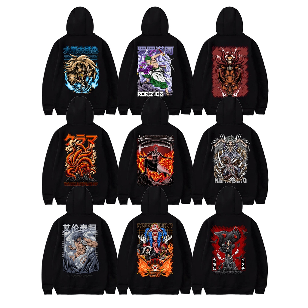 Naruto Baron Hoodie Fashion Clan Uchiha Kurama Otsutsuki Momoshiki ...