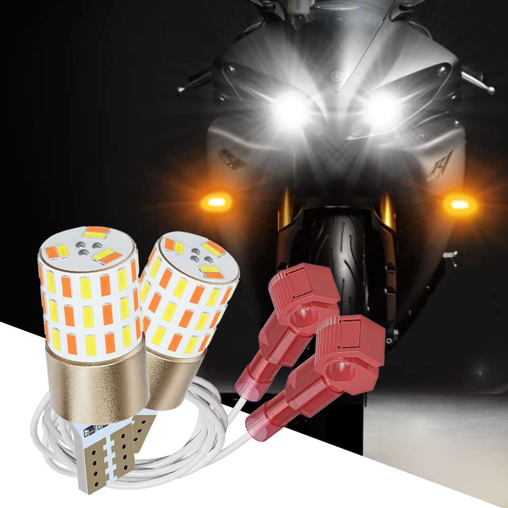 [Ready Stock] T15 Motorcycle Signal Light W16W Parking Reversing Two ...