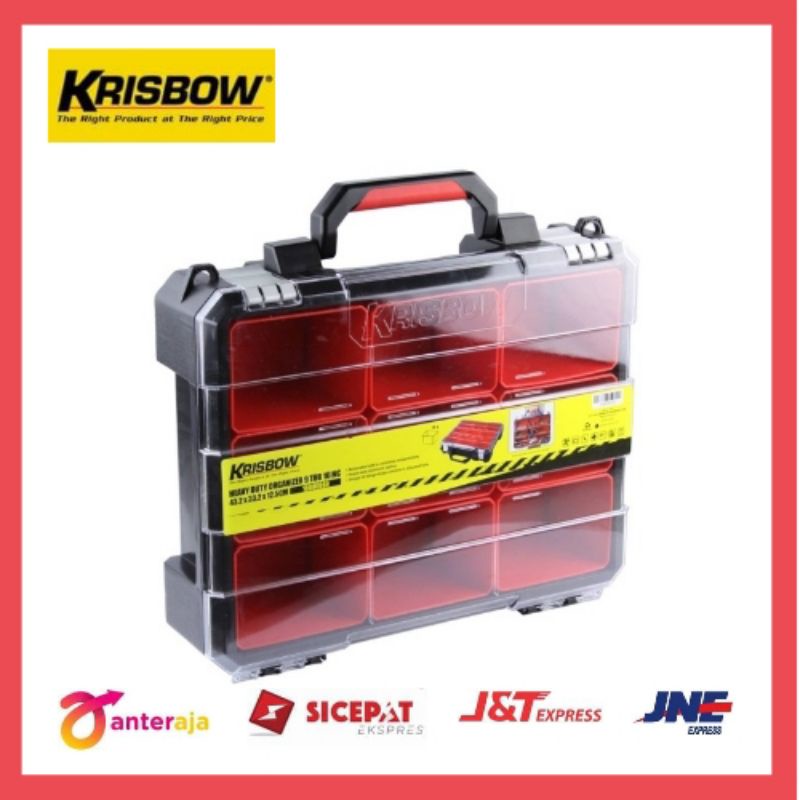 9-compartment Portable Toolbox 40cm/Tool Box | Shopee Malaysia