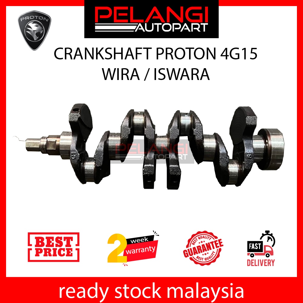 CRANKSHAFT ENGINE 4G15 PROTON WIRA / ISWARA [1.3/1.5] (ORIGINAL USED ...