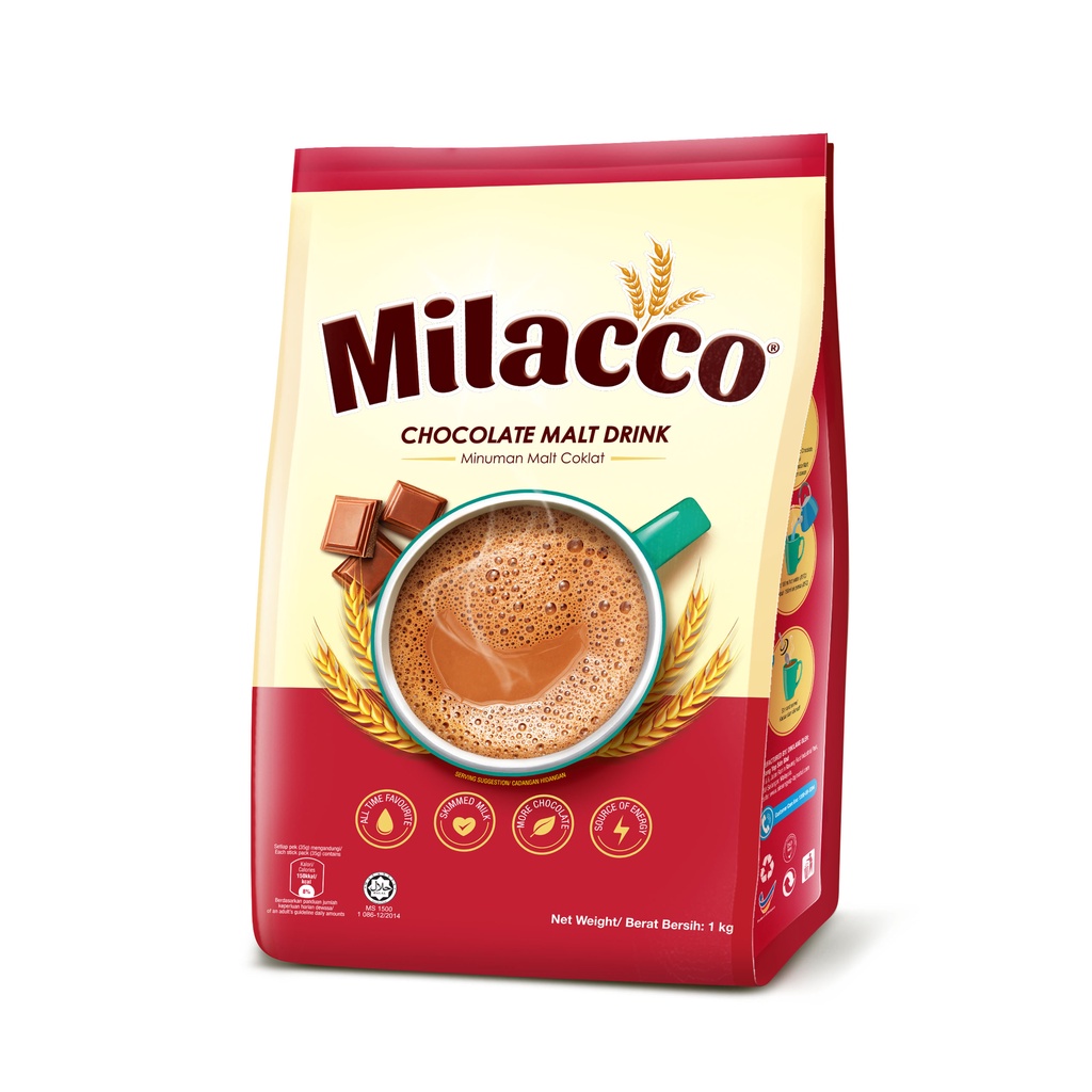 MILACCO Chocolate Malt 1kg | Shopee Malaysia
