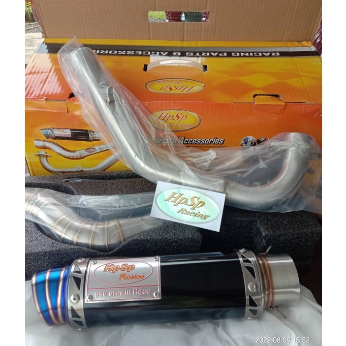 HPSP Y15 & LC135 RACING EXHAUST CUTTING OPEN EKZOS PAIP OPEN EXHAUST ...