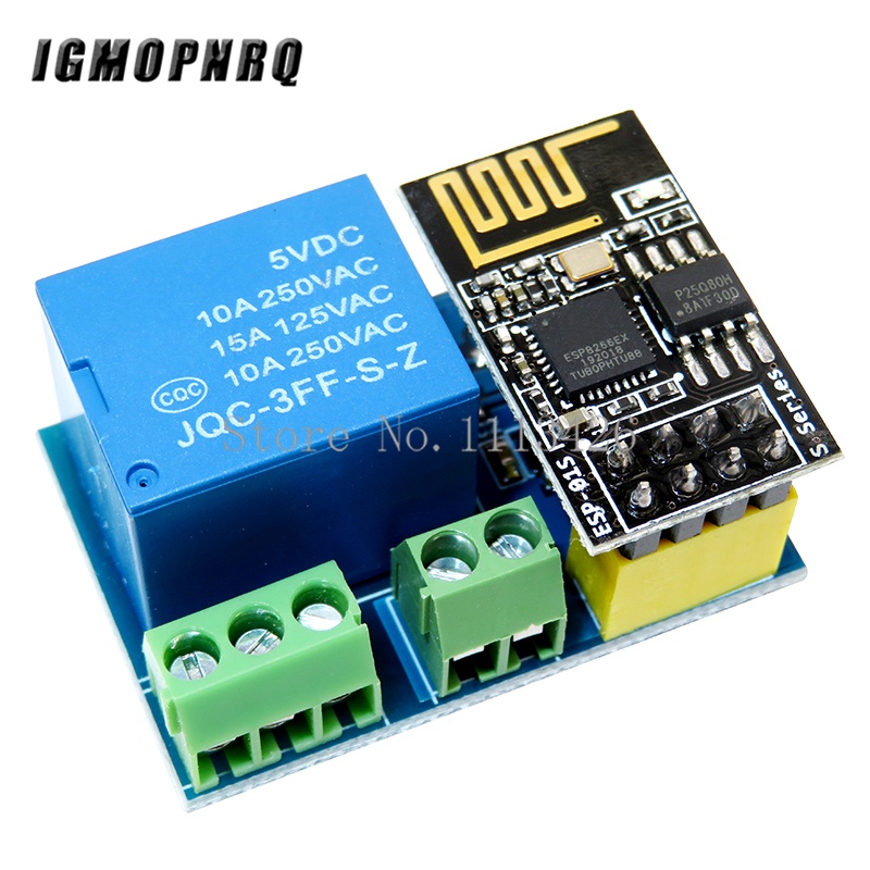 ESP8266 ESP-01S 5V WiFi Relay Module Things Smart Home Remote Control Switch for Phone APP ...