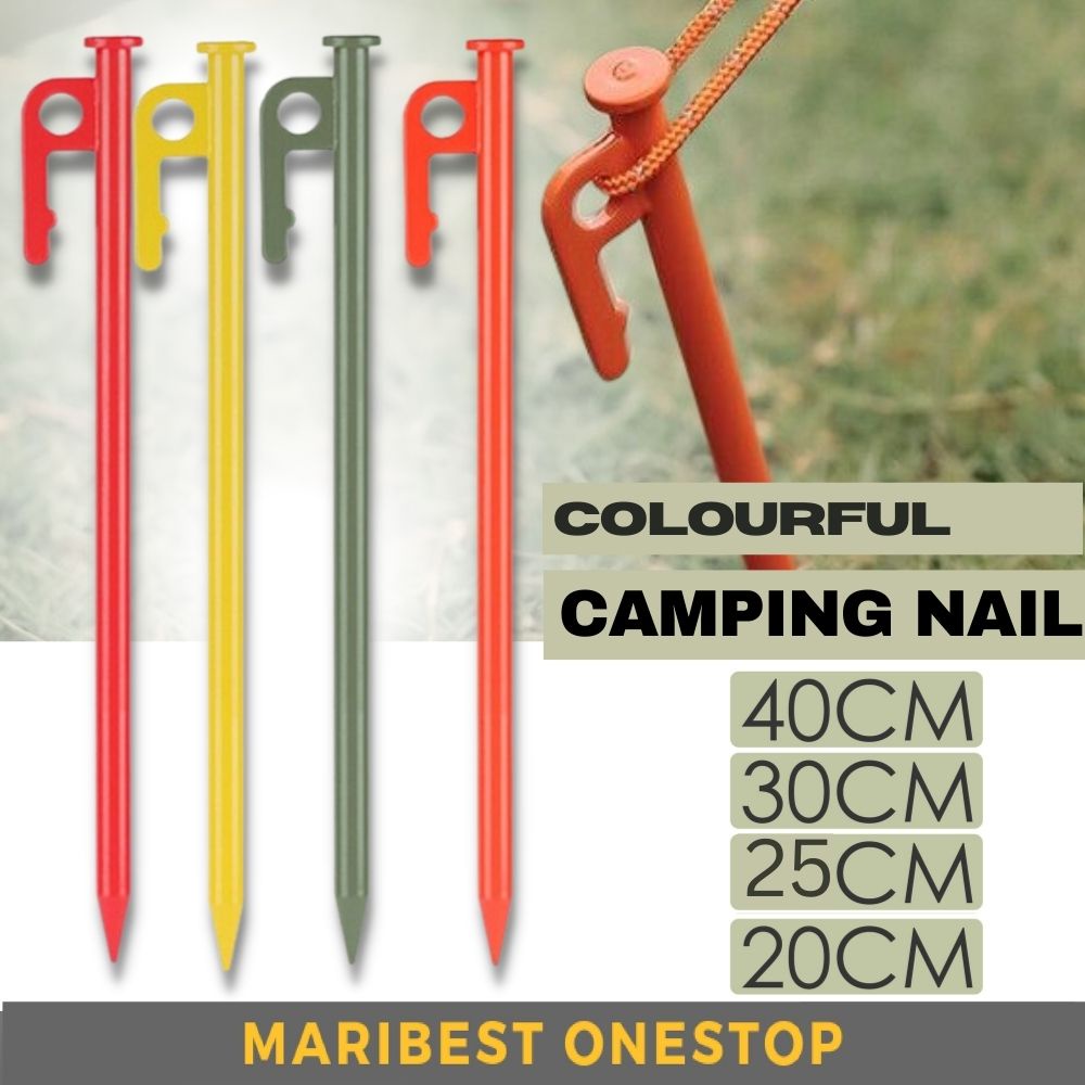 40/30/20cm Peg Stake Camping Peg Ground Nail Tent Peg Flysheet Peg ...