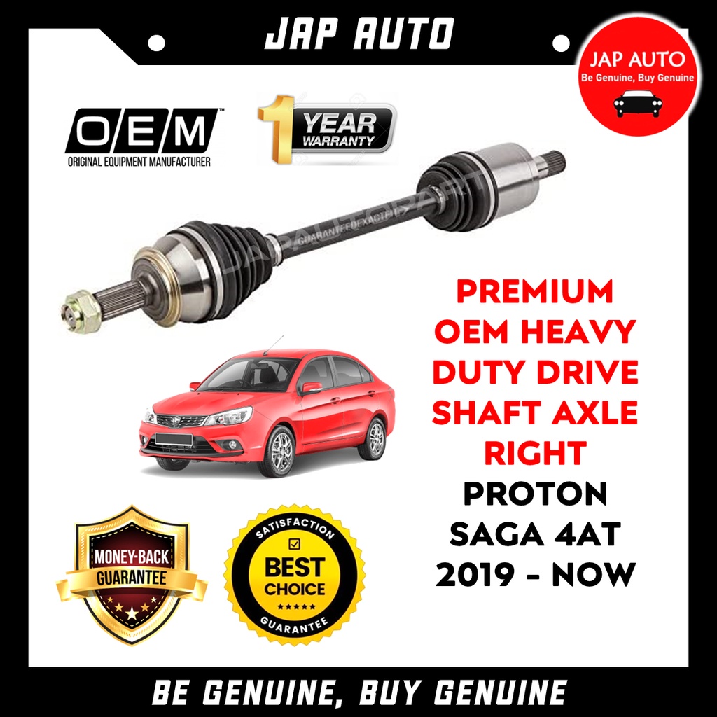 Proton Saga VVT 4AT 2019 - Now Premium OEM Heavy Duty Right Drive Shaft ...