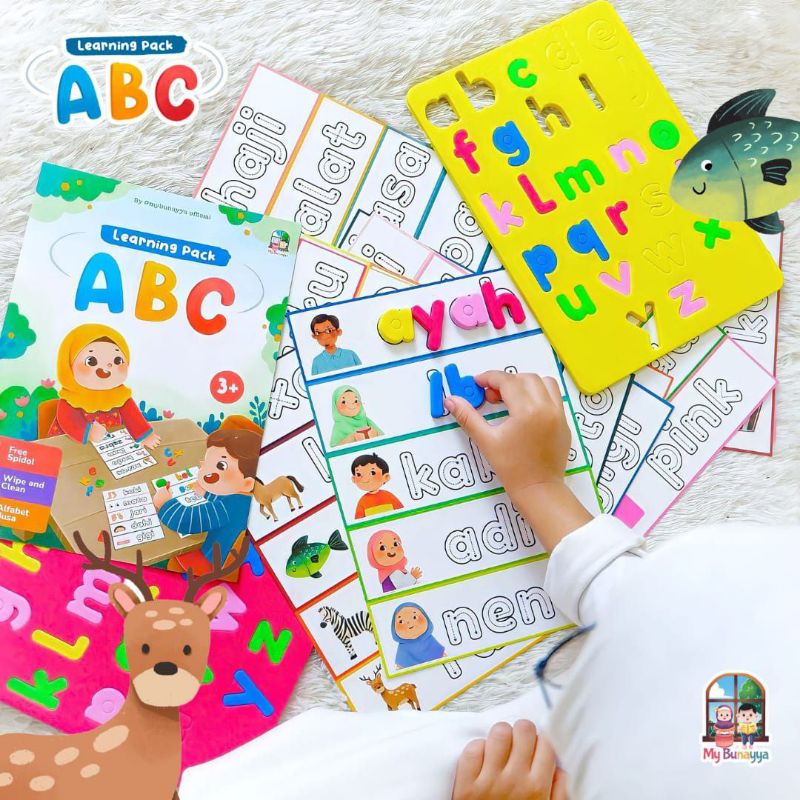 Abc Learning Pack Learn ABC Learn to Read | Shopee Malaysia