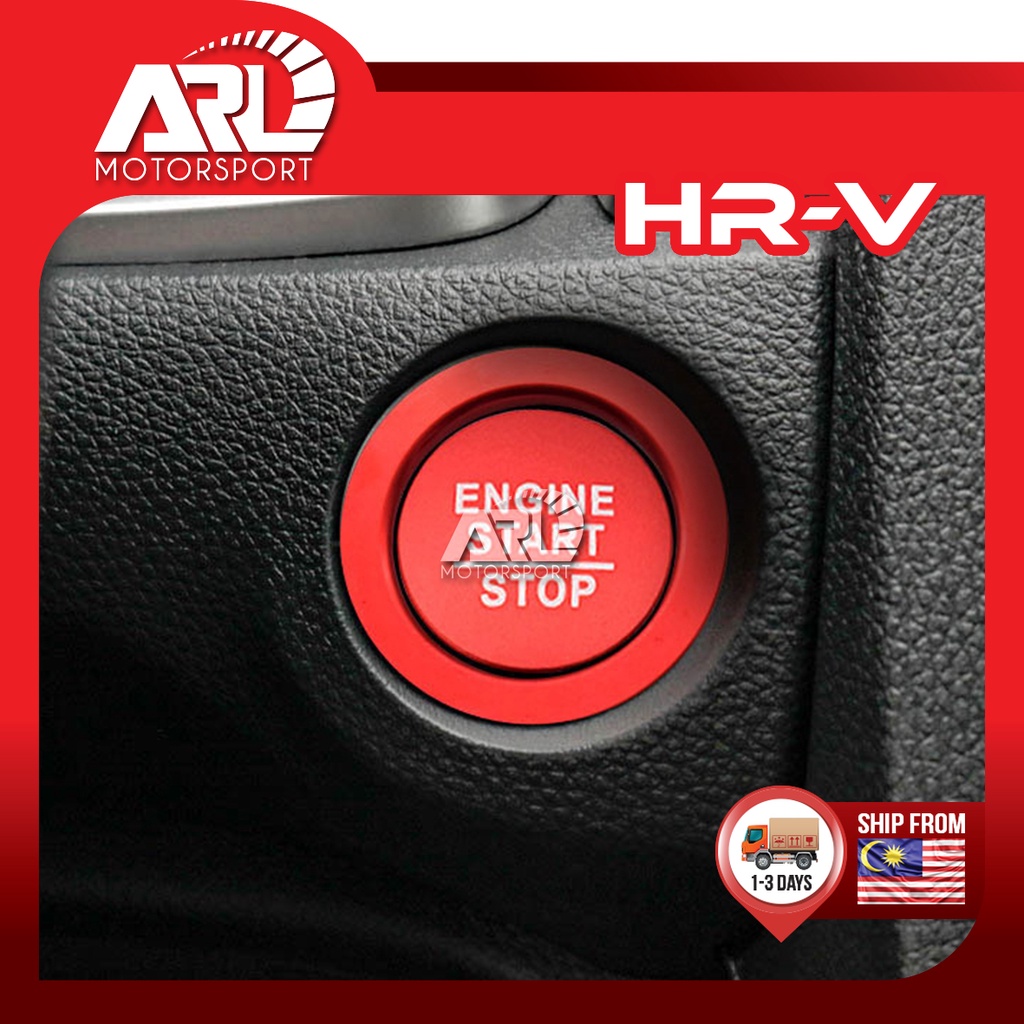 Honda HRV HR-V Vezel RV Push Start Button Ring Push Button Knob Key ...
