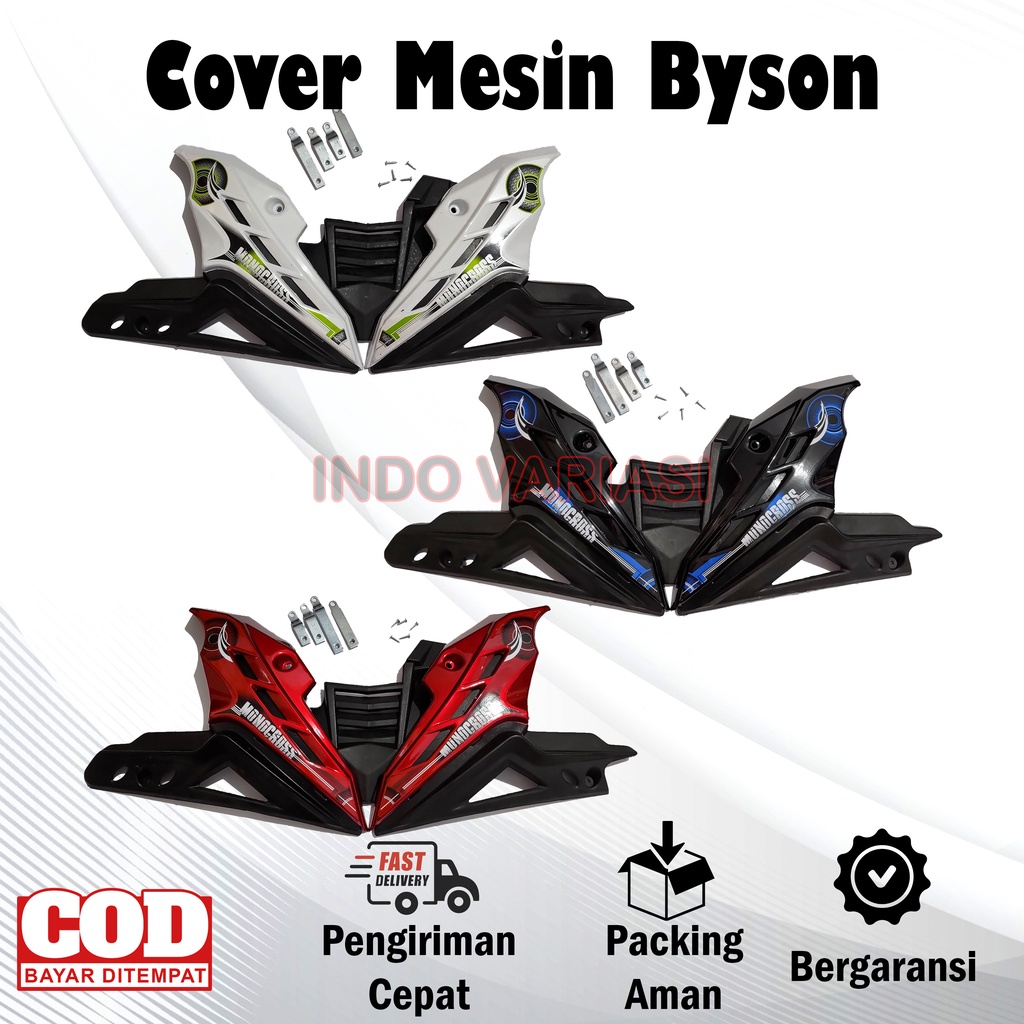 MESIN Byson Fi Carburetor Engine Cover Yamaha Engine Cover | Shopee ...