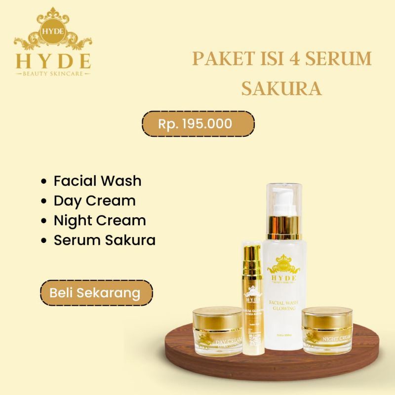 Hyde Beauty Skincare/Hyde Package Contains 4/Viral Skincare/ Glowing ...