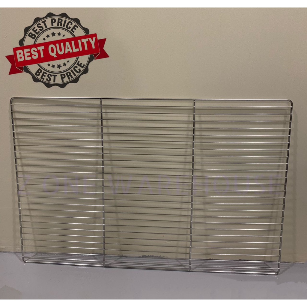 60 x 40cm Cooling Tray Stainless Steel Wire Rack / Tray ** Without Leg ...
