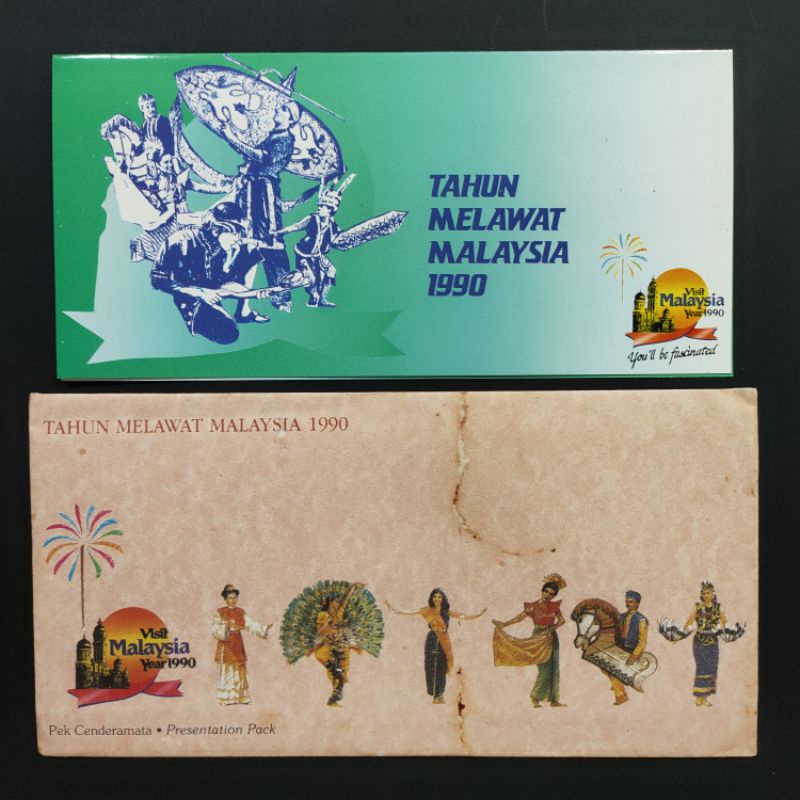 1990 Presentation Pack Malaysia - Visit Malaysia Year | Shopee Malaysia