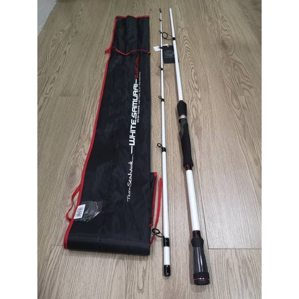 TEAM SEAHAWK WHITE SAMURAI FISHING ROD (SPINNING) | Shopee Malaysia