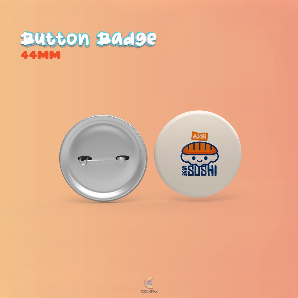 [WHOLESALE] Premium BUTTON BADGE 44MM PIN \ Custom Design \ 100-500pcs ...