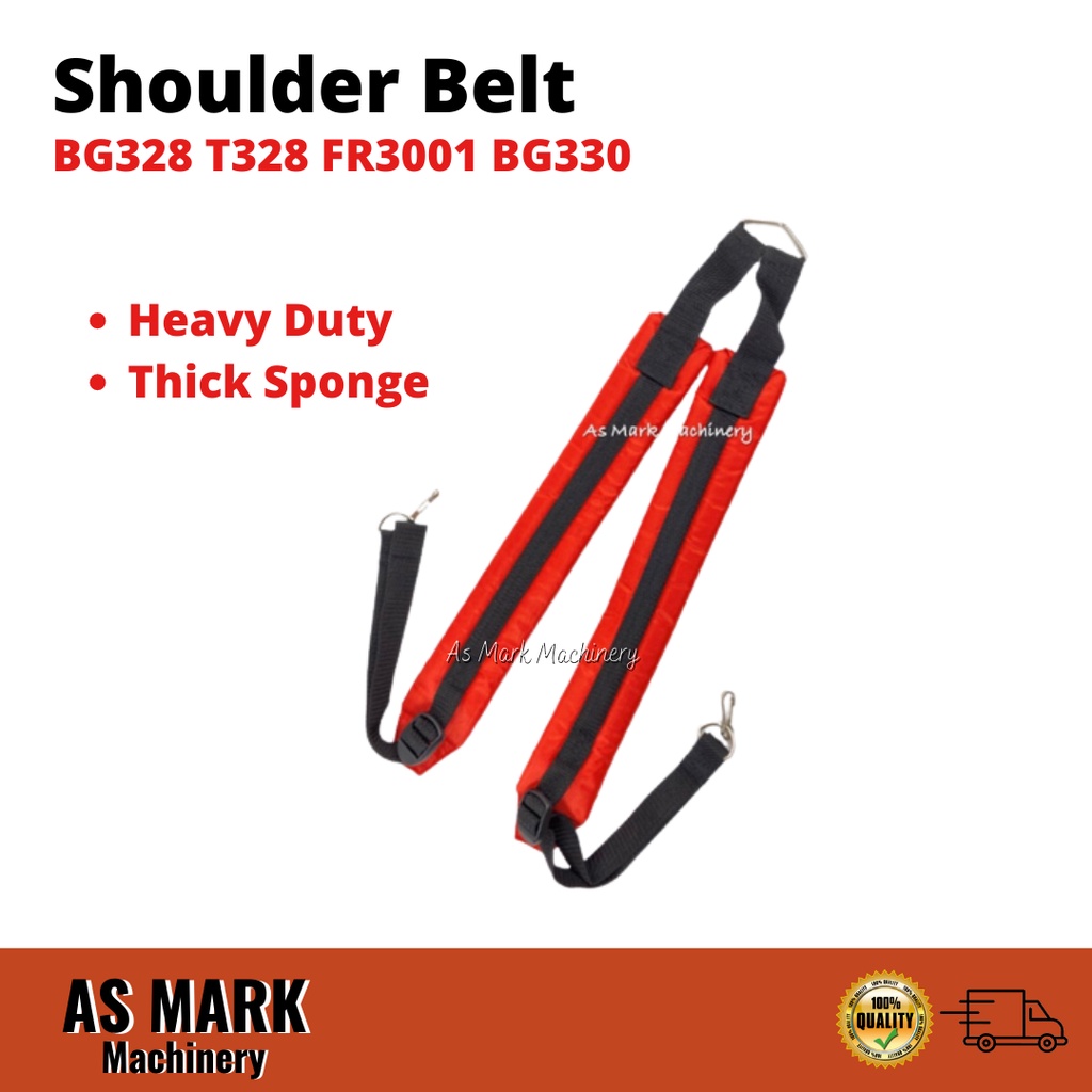 [READY STOCK] TB33 Red Shoulder Belt Tali Galas Mesin Rumput BG328 T328 ...