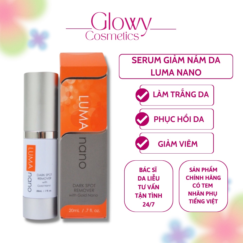 Luma Nano Dark Spot Remover with Gold Nano 20ml - Glowy Cosmetics ...