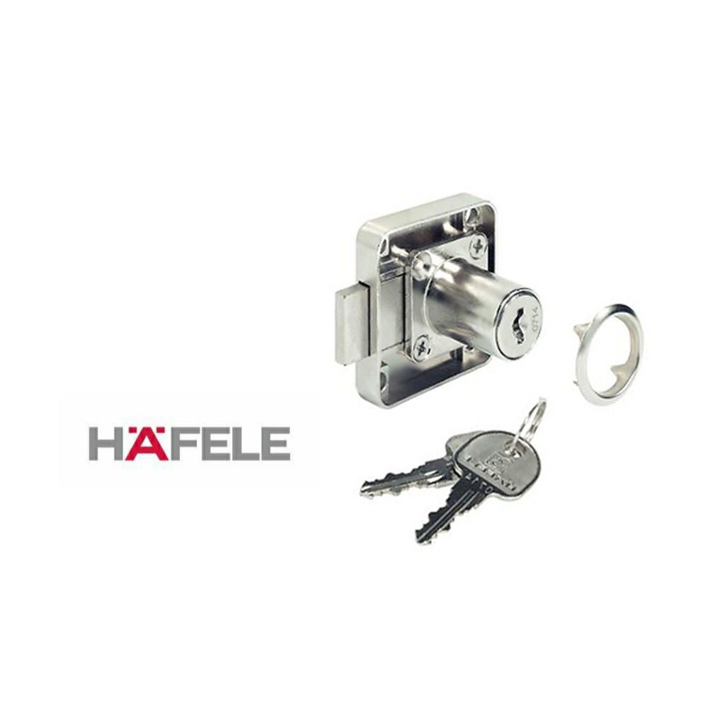 Hafele Rim Lock Drawer Lock Metal Square Lock for Cabinet Drawer ...