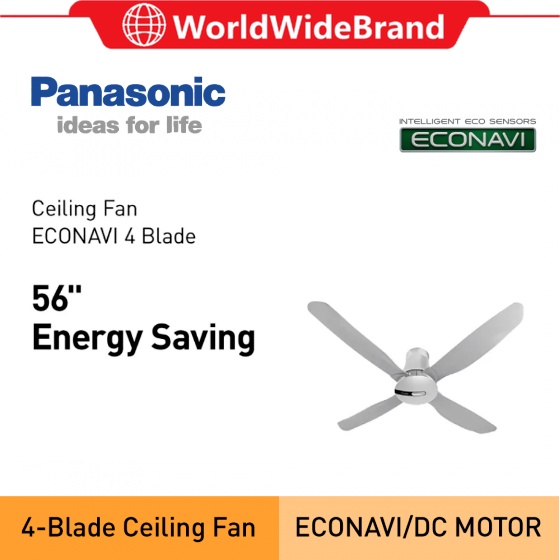 Panasonic F-M14HWVBSQH Ceiling Fan Econavi Yuragi Function | Shopee ...