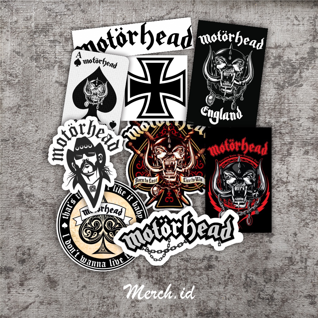 Motorhead band stickers / STICKER PACK | Shopee Malaysia