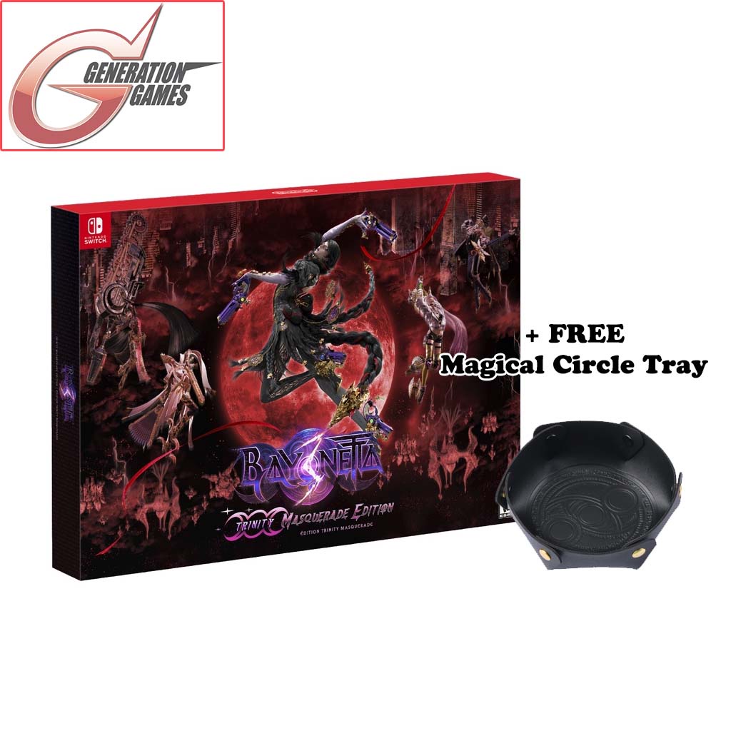 Nintendo Switch Bayonetta 3 Trinity Masquerade Edition + PO Bonus ...