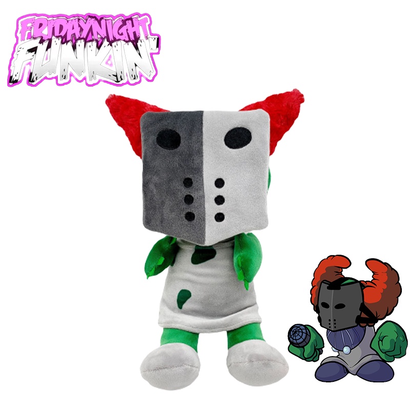 Cuddly Fnf Tricky Plush Toy Clown Friday Night Funkin Soft Stuffed Doll ...