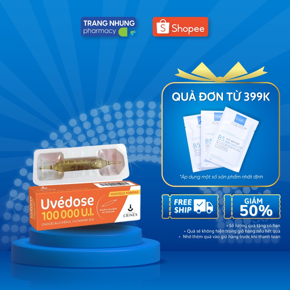 D3 French High Dose - Vitamin D3 UVEDOSE 100,000 UI France - New Model ...