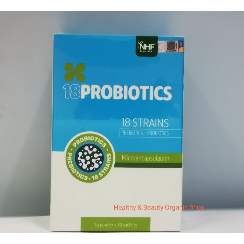NHF 18 Strains Probiotic + Prebiotic 3g x 30 Sachets | Shopee Malaysia