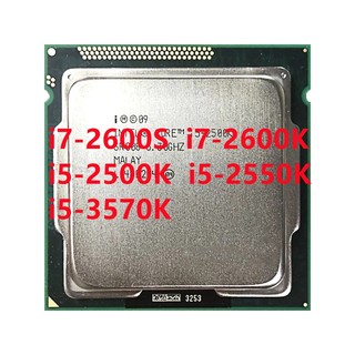 i7-2600S i7-2600K i5-2500K i5-2550K i5-3570K Quad Core CPU Processor ...