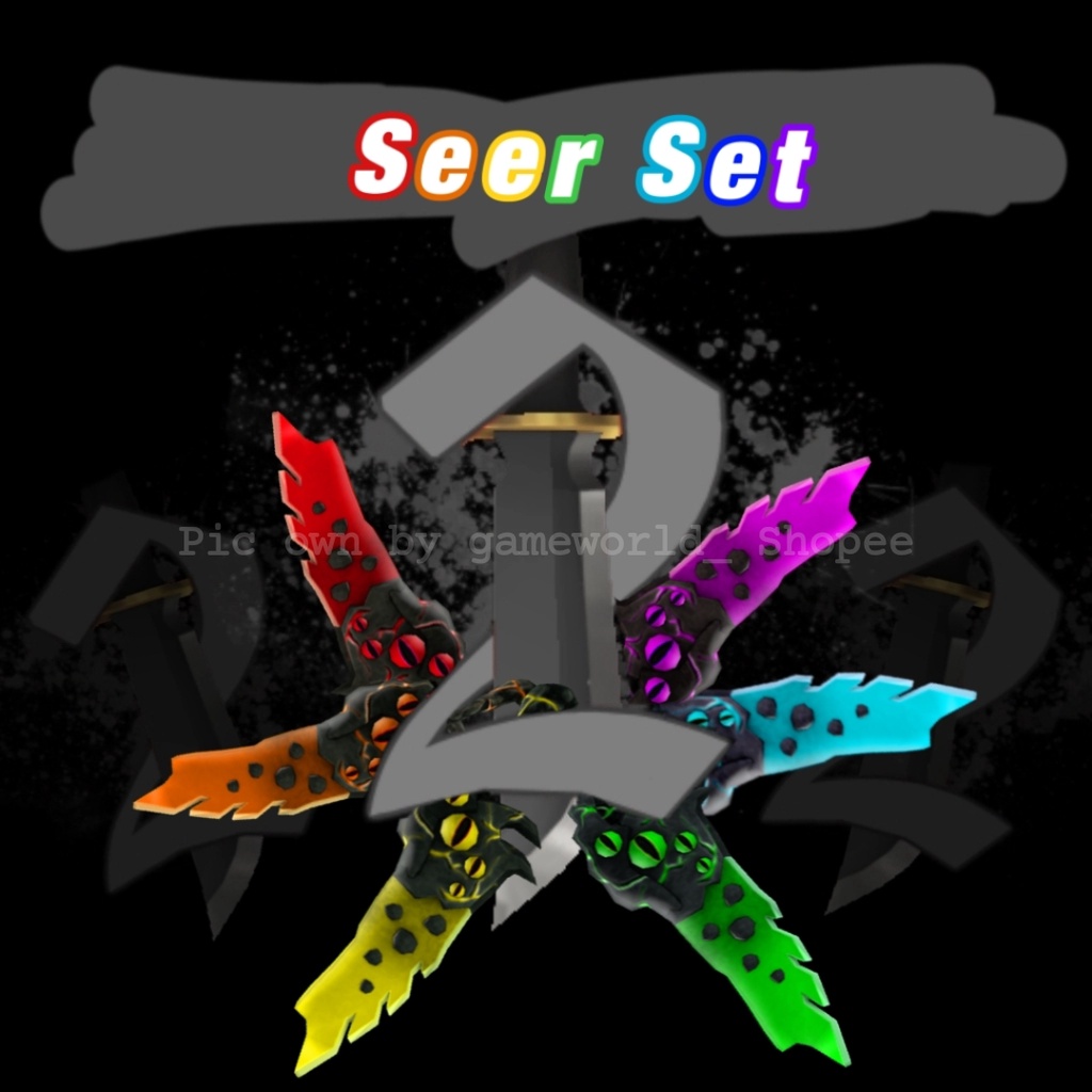DEALS🔥 Godly & Ancient Set Weapons 🔥 Murder Mystery 2 / MM2 | Shopee ...