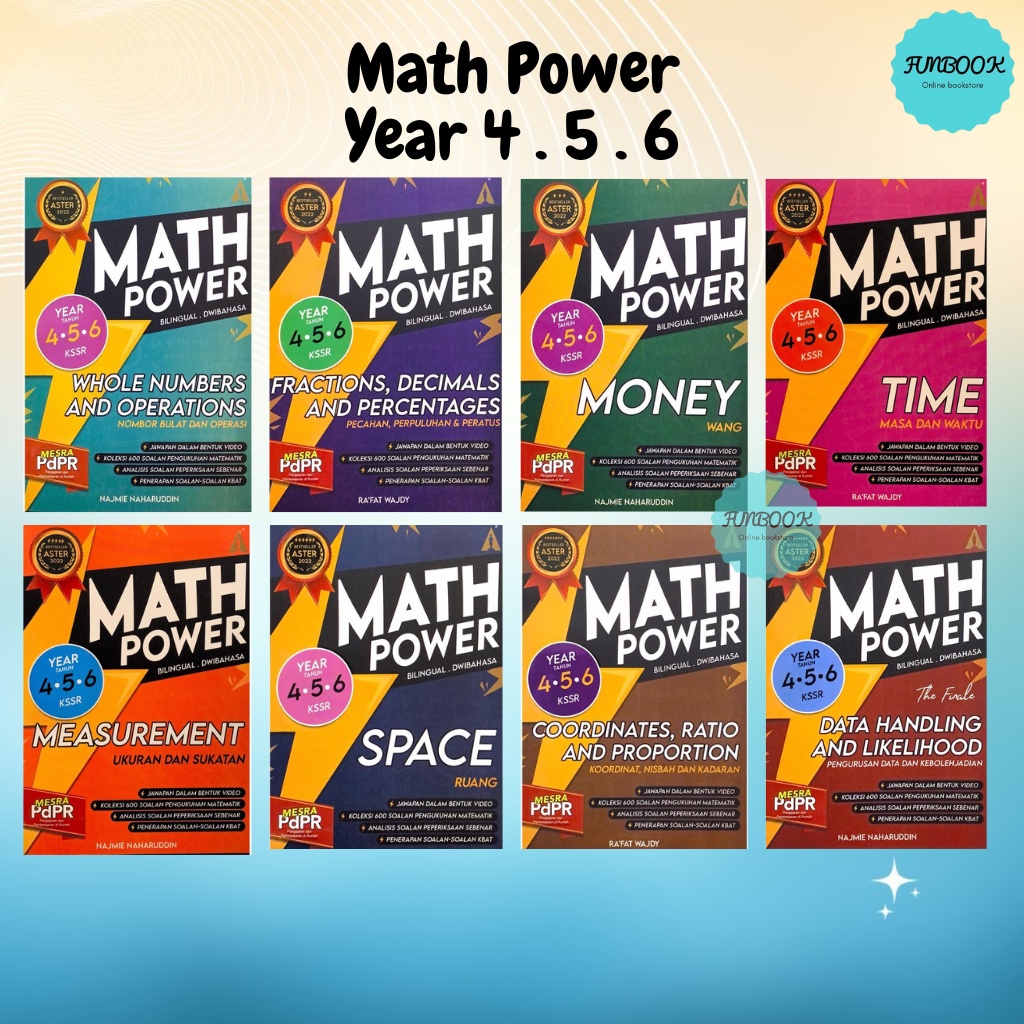 [FUNBOOK] Math Power (Dwibahasa / Bilingual) Year 4, 5, 6 KSSR buku ...