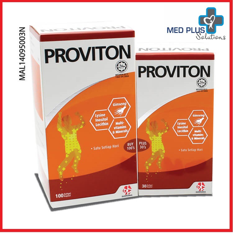 Proviton Capsule 100+30's (Exp: 4/2025) | Shopee Malaysia