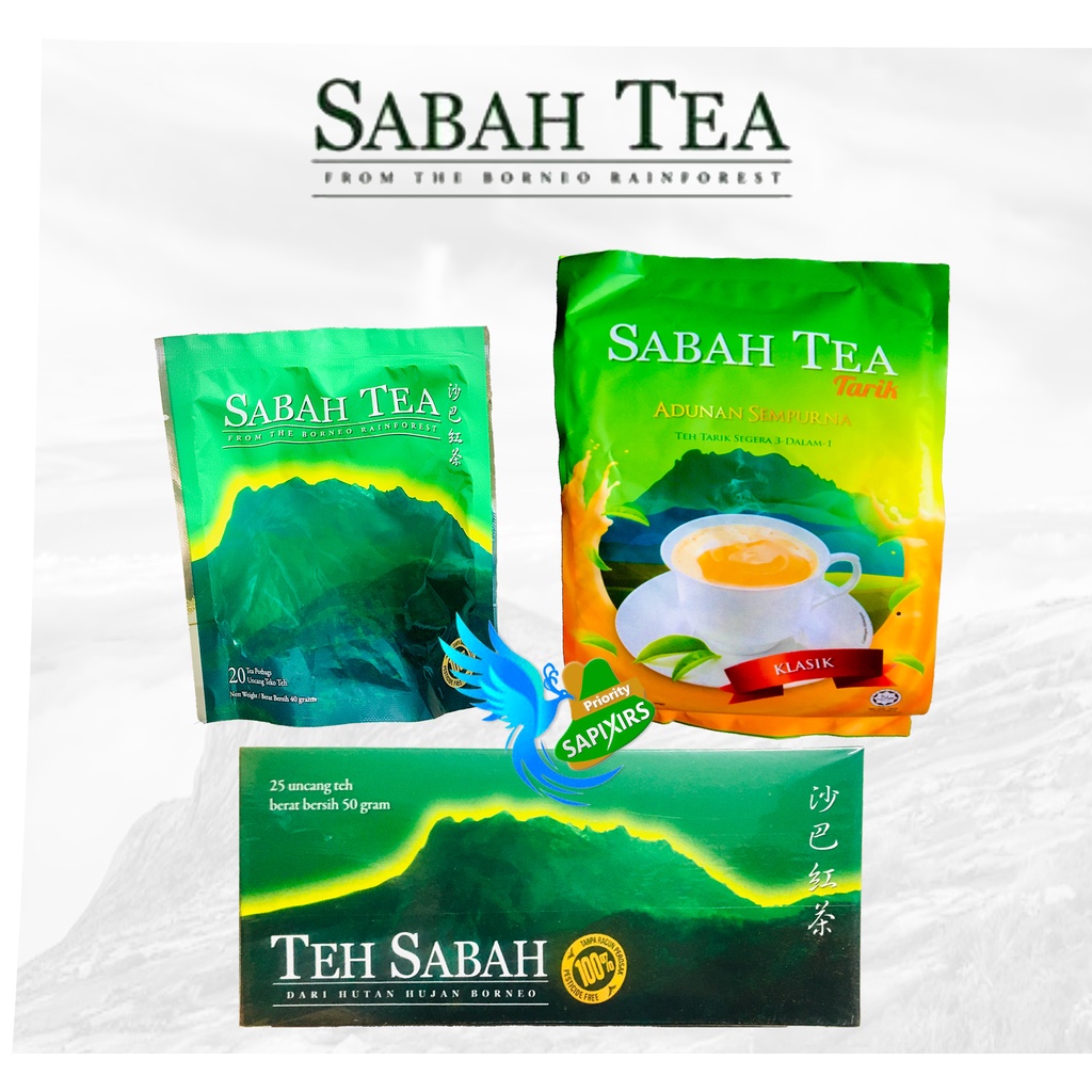 SABAH TEA SERIES from the Borneo Rainforest | SABAH TEA TARIK CLASSIC ...