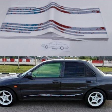 PROTON WIRA 9 BODY STICKER | Shopee Malaysia