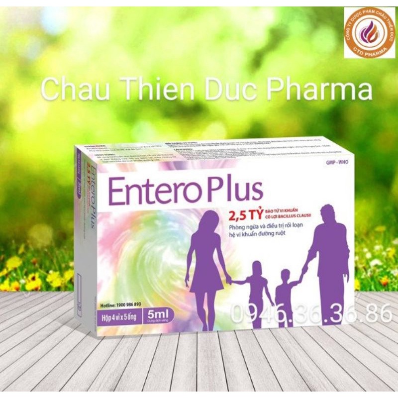 Enterero Plus Genuine Digestive Enzymes (Drinkage Solution 5ml Box Of 4 ...