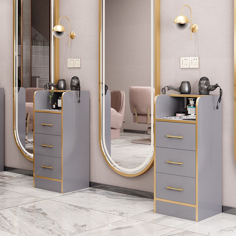 elDongpo Residence Barber Shop Tool Cabinet Hair Salon Tool Table ...