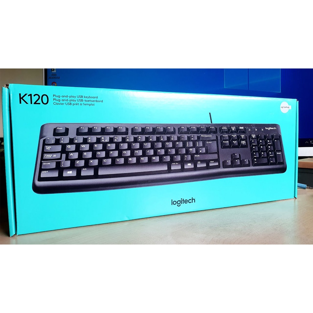 Logitech K120 Keyboard Usb Cable Logitech K120 Usb Keyboard Alba Shopee Malaysia