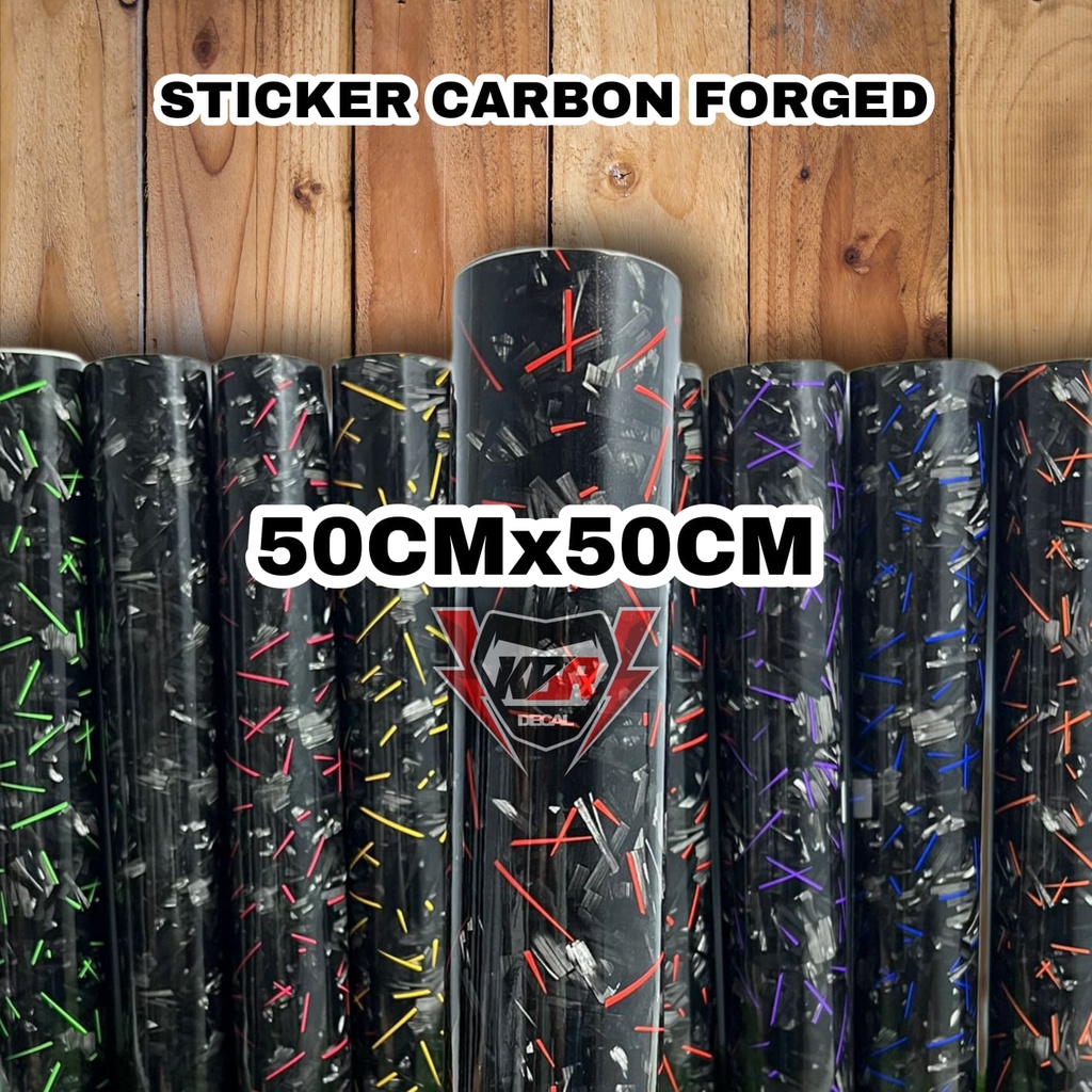 Forged Carbon Sticker | Shopee Malaysia