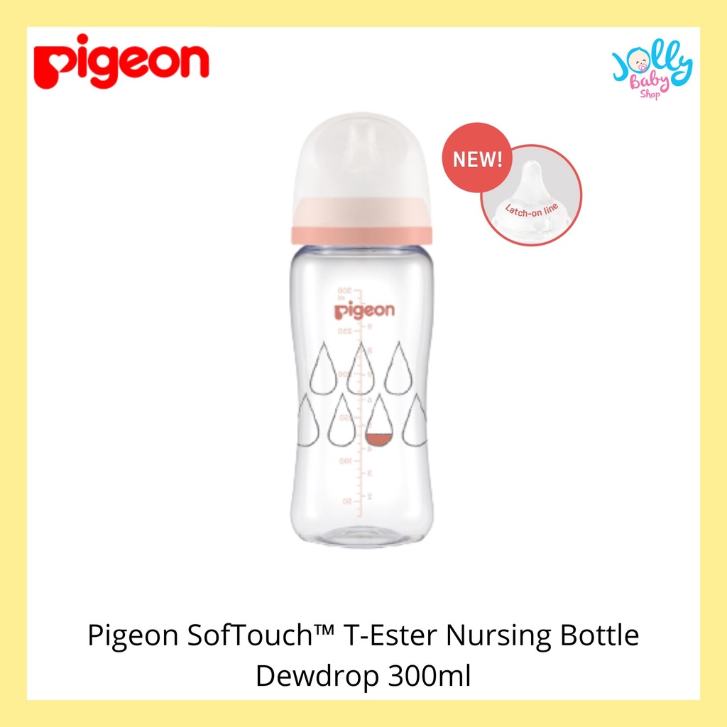 Original Pigeon Softouch Wide Neck PP/ PPSU/ T-Ester Bottle 160ml/200ml/240ml/330ml | Shopee ...