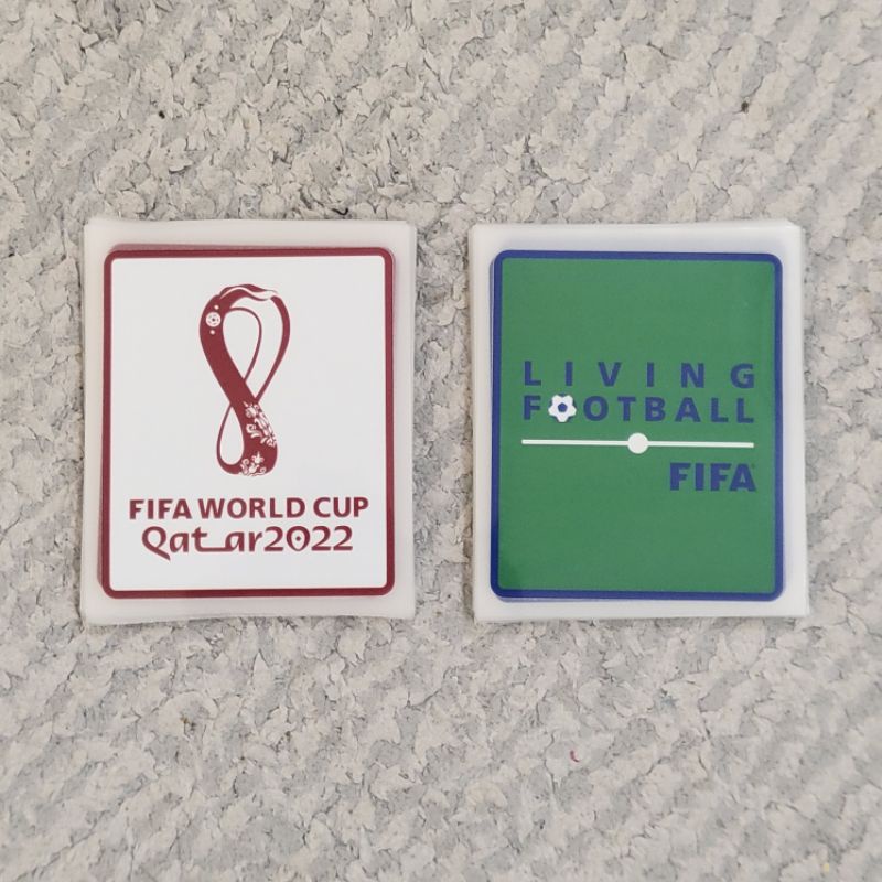 Qatar Fifa World Cup 2022 Patch / Living Football Badges Old | Shopee ...